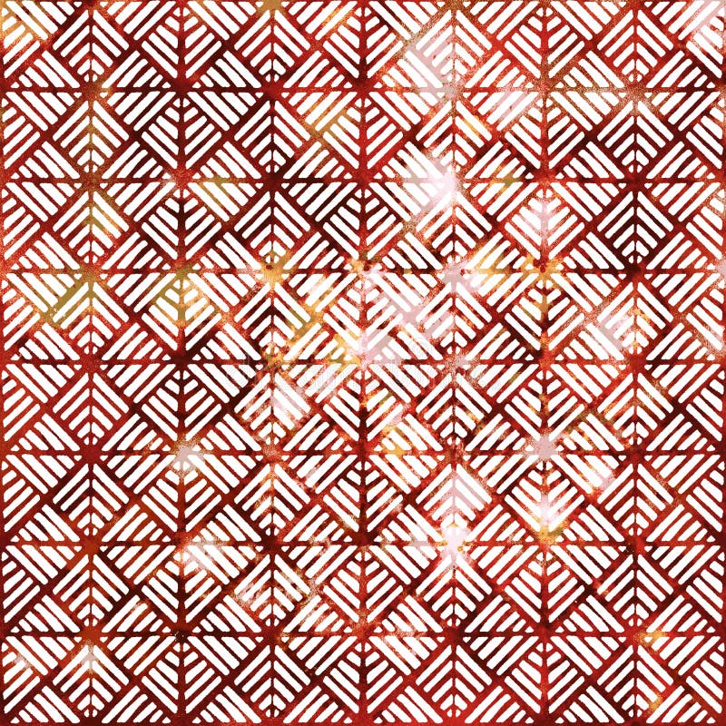 Geometry Classic Repeat Modern Pattern with Textures Stock Illustration ...