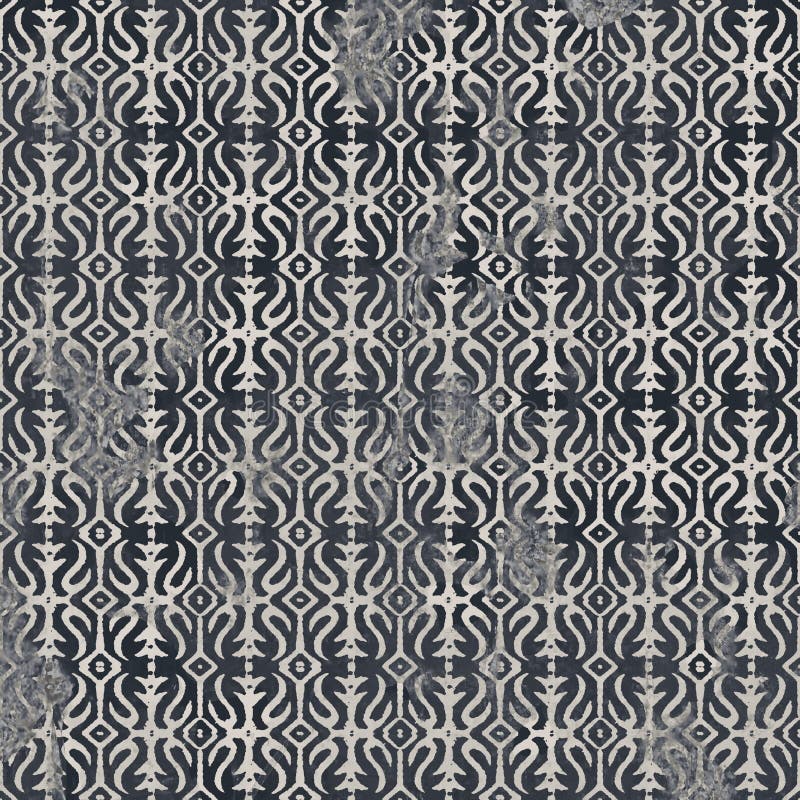 Geometry Classic Repeat Modern Pattern with Textures Stock Illustration ...