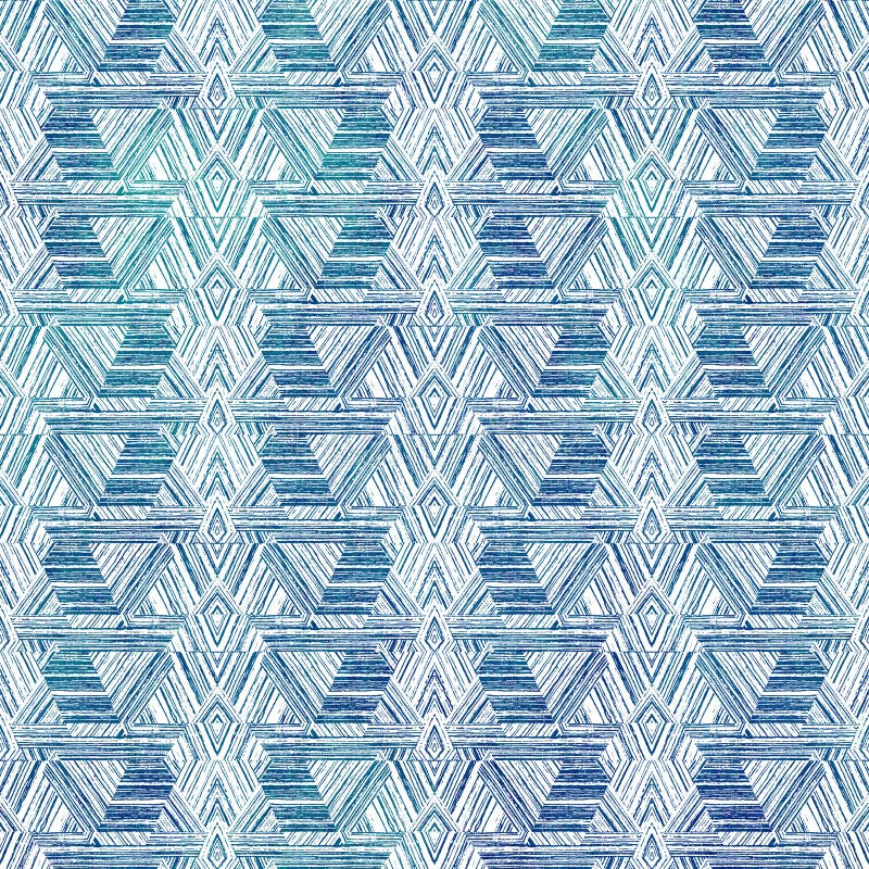Geometry Repeat Pattern with Texture Background Stock Illustration ...