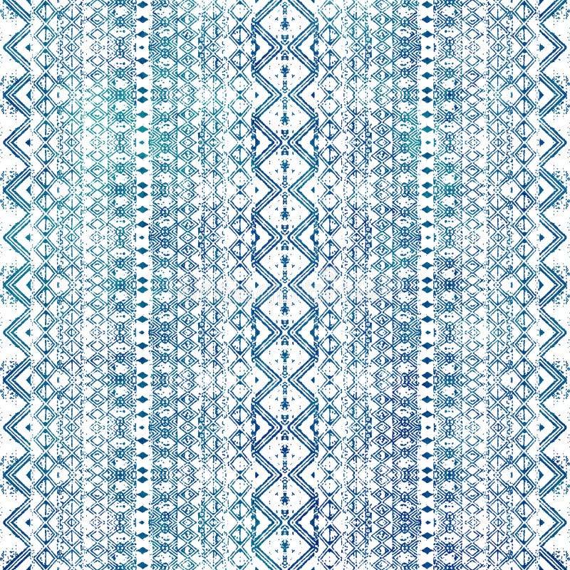 Geometry Repeat Pattern with Texture Background Stock Illustration ...