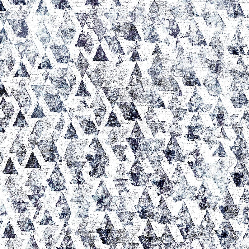 Geometry Repeat Pattern with Texture Background Stock Illustration ...