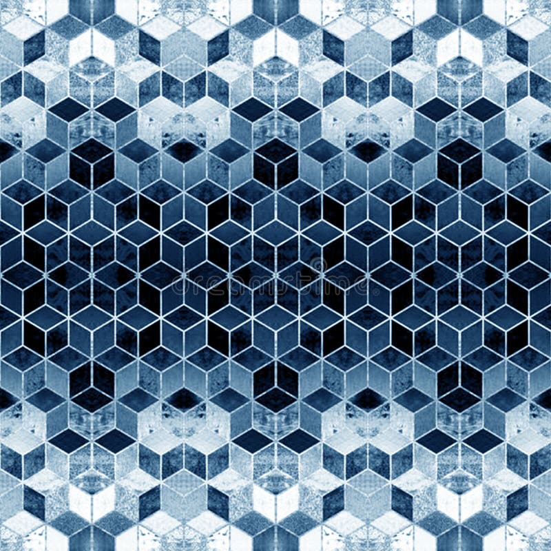 Geometry Classic Repeat Modern Pattern with Textures Stock Illustration ...
