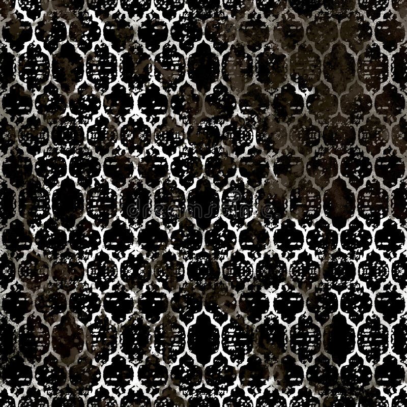 Geometry Classic Repeat Modern Pattern with Textures Stock Illustration ...