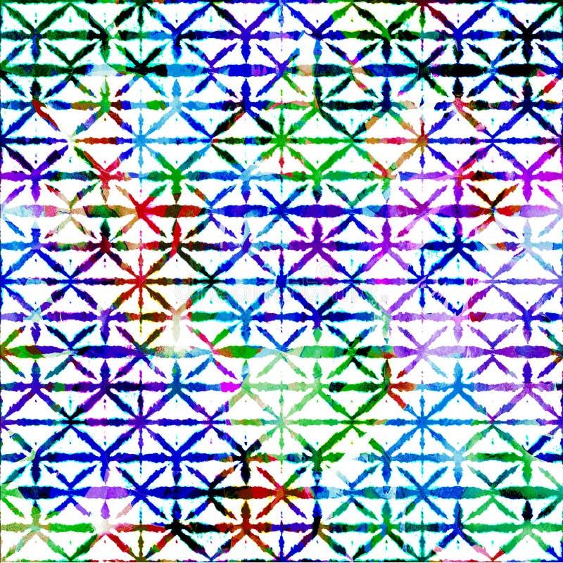 Geometry Classic Repeat Modern Pattern with Textures Stock Illustration ...