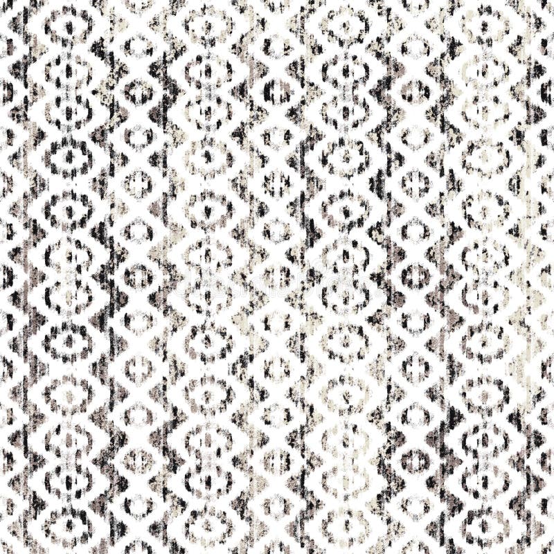 Geometry Classic Repeat Modern Pattern with Textures Stock Illustration ...