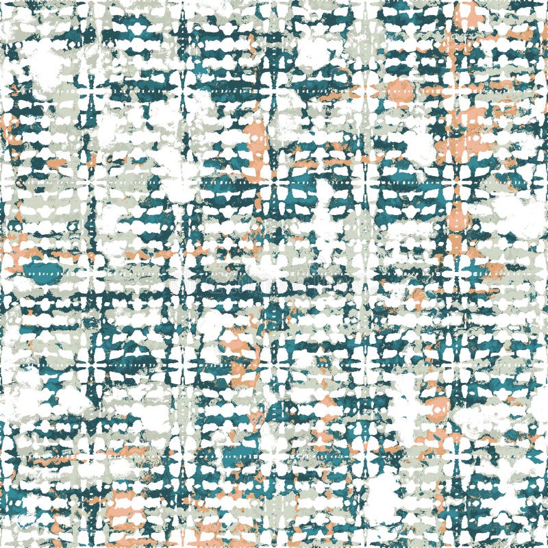 Geometry Classic Repeat Modern Pattern with Textures Stock Illustration ...