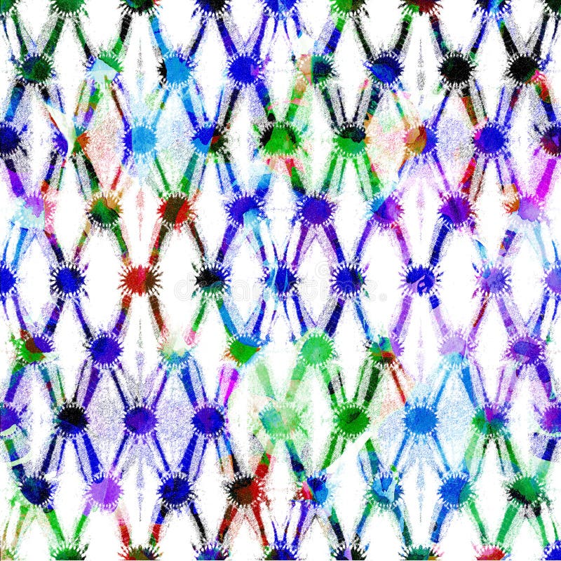 Geometry Classic Repeat Modern Pattern with Textures Stock Illustration ...