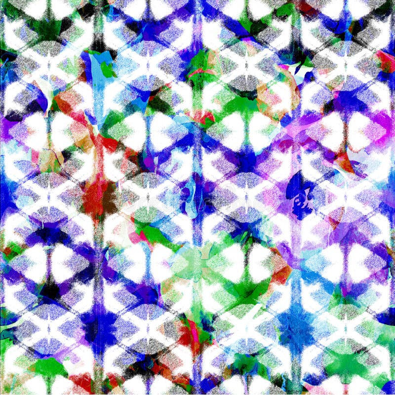 Geometry Classic Repeat Modern Pattern with Textures Stock Illustration ...