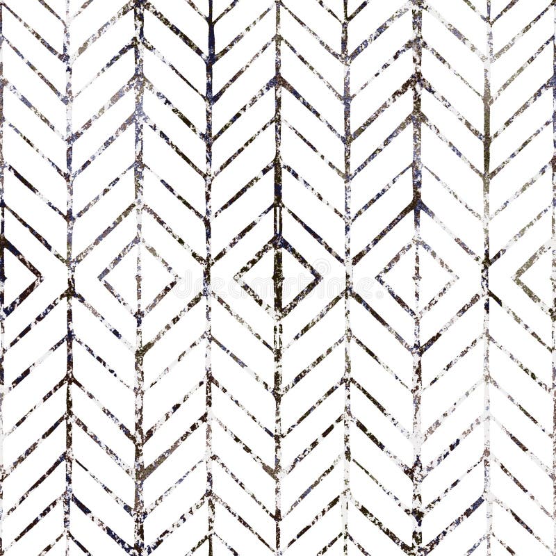 Geometry Classic Repeat Modern Pattern with Textures Stock Illustration ...