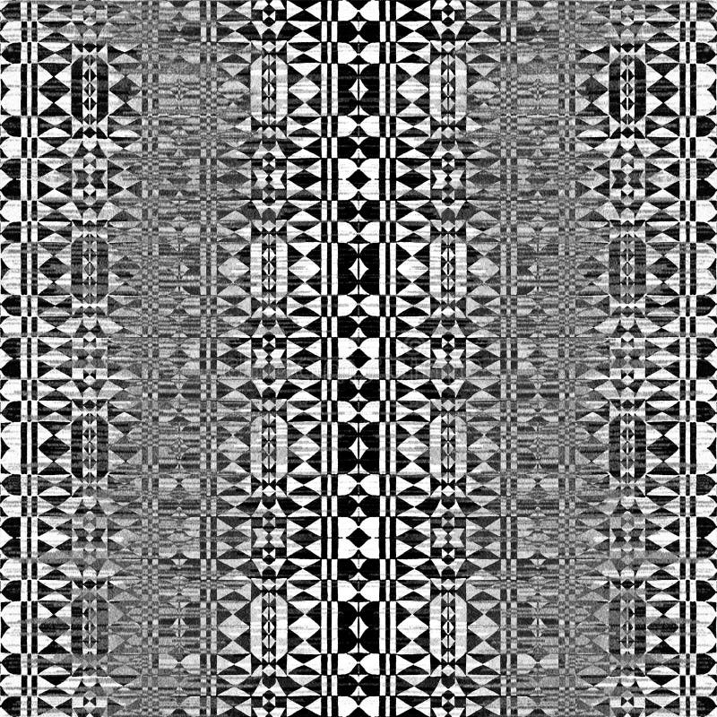 Geometry Classic Repeat Modern Pattern with Textures Stock Illustration ...