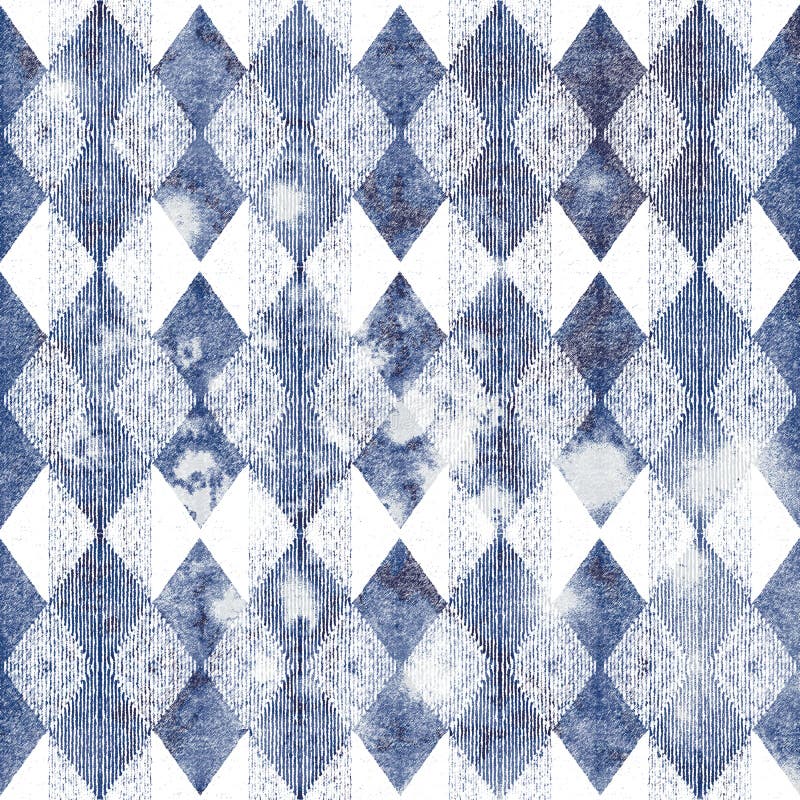 Geometry Classic Repeat Modern Pattern with Textures Stock Illustration ...