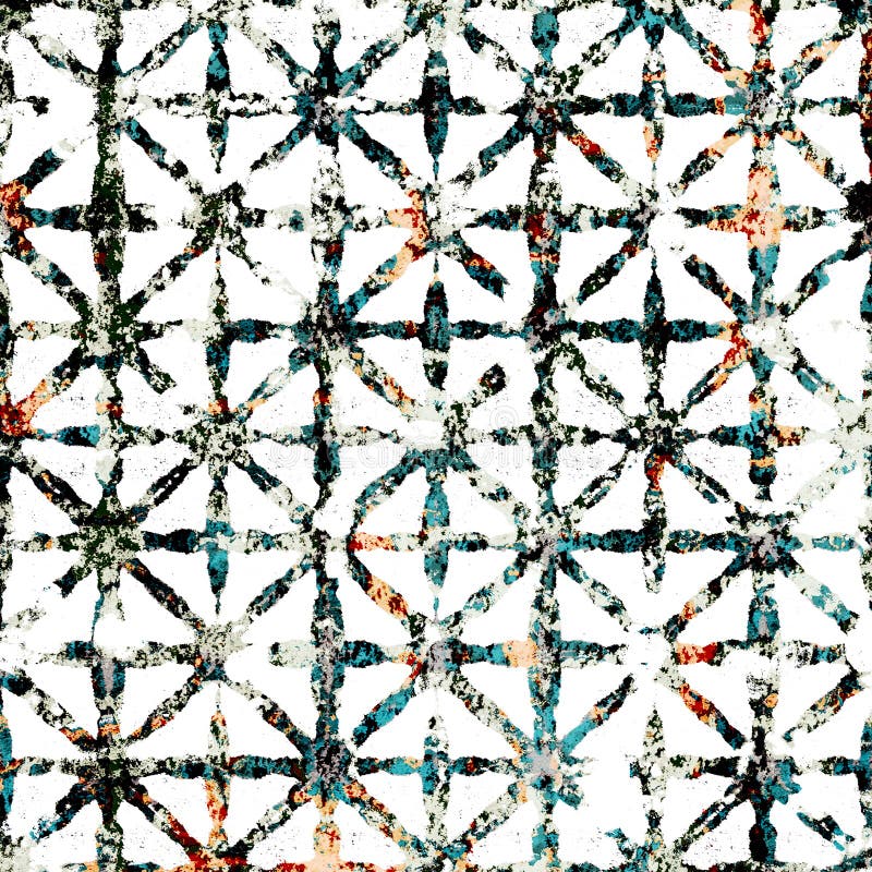 Geometry Classic Repeat Modern Pattern with Textures Stock Illustration ...