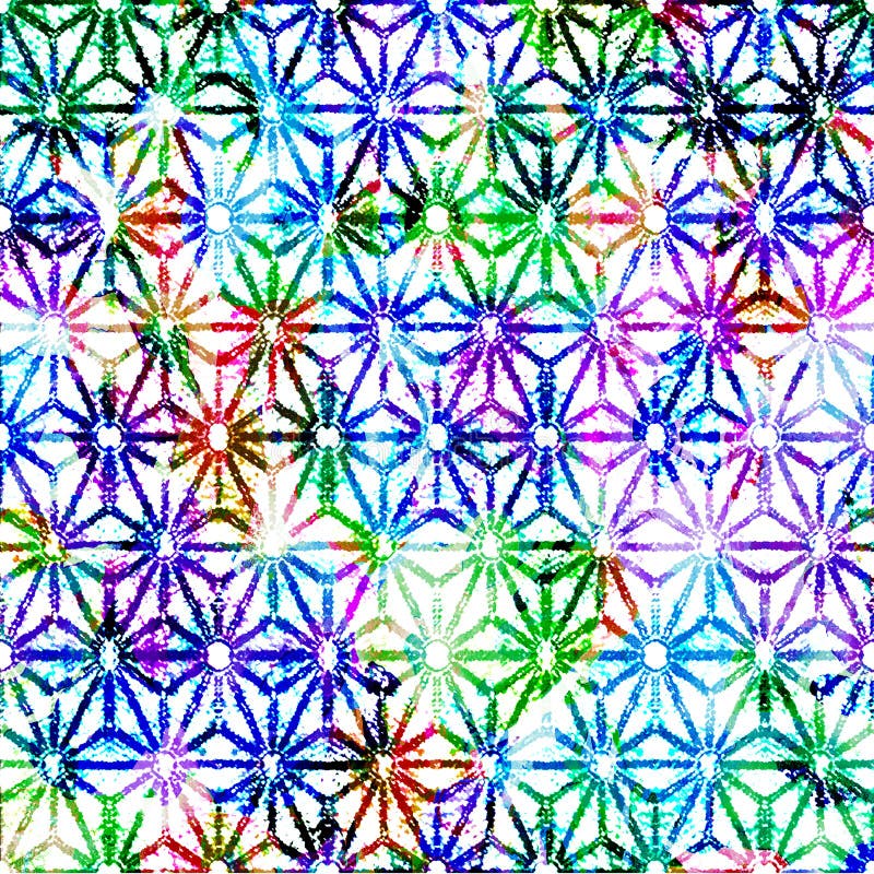 Geometry Classic Repeat Modern Pattern with Textures Stock Illustration ...