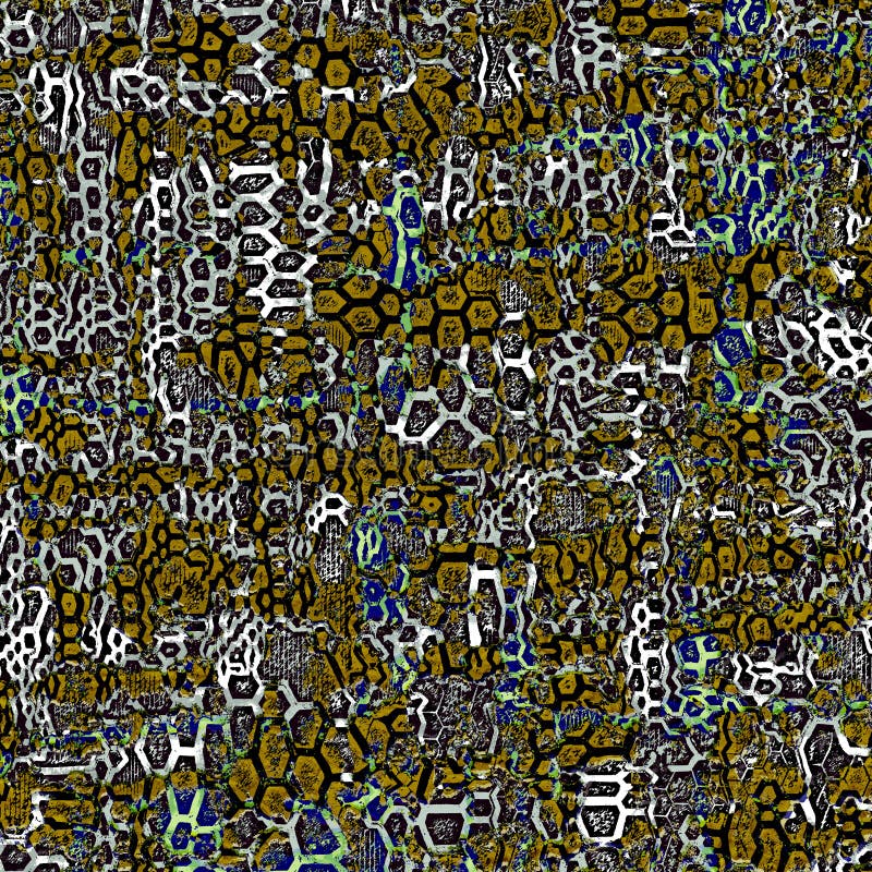 Geometry Classic Repeat Modern Pattern with Textures Stock Illustration ...