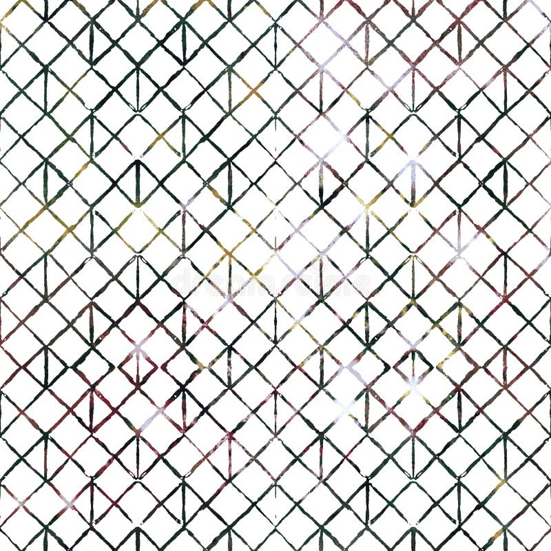 Geometry Classic Repeat Modern Pattern with Textures Stock Illustration ...