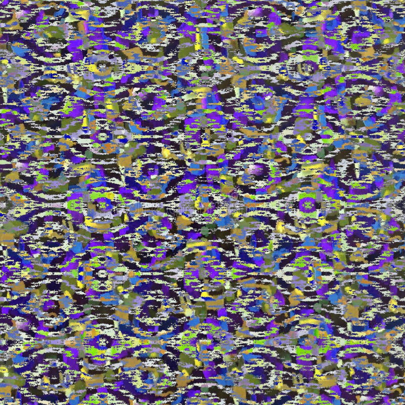 Geometry Repeat Pattern with Texture Background Stock Illustration ...