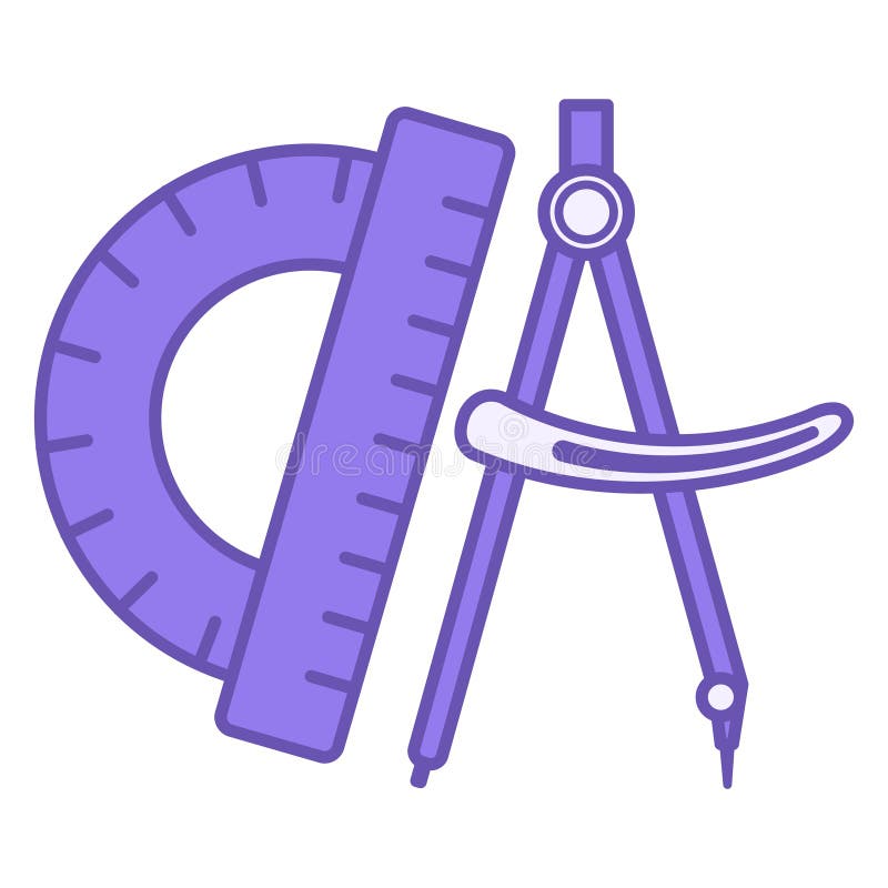 Geometry Color Icon. stock vector. Illustration of architecture - 327968957