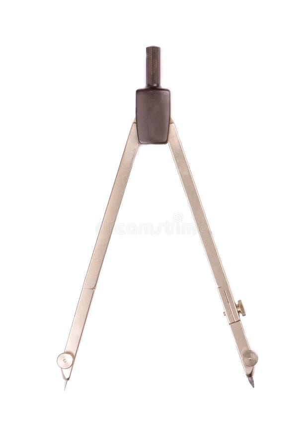 Geometry Set with Compass,pencil,ruler on Graph Paper Stock Photo ...