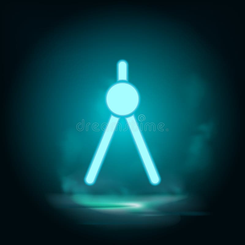 Geometry, Compass Icon - Vector. Simple Element Illustration from UI ...