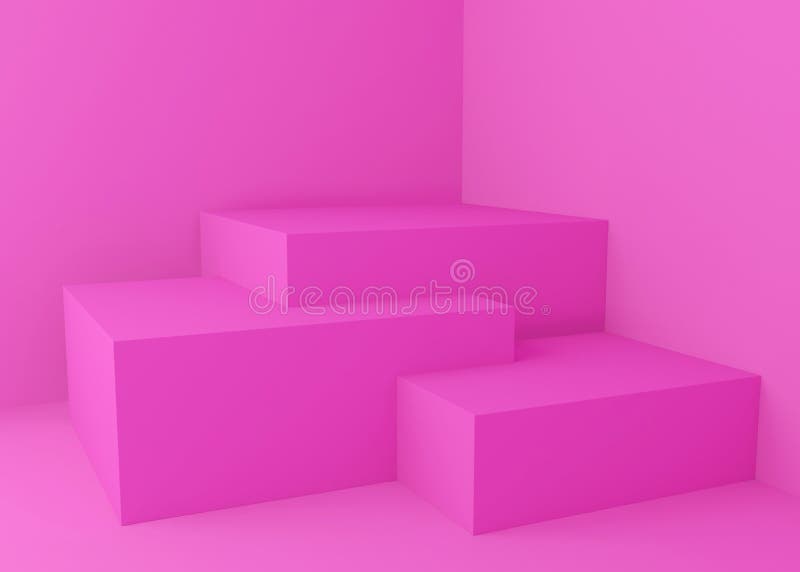 Geometry Display Background for Product Presentation, 3d Rendering ...