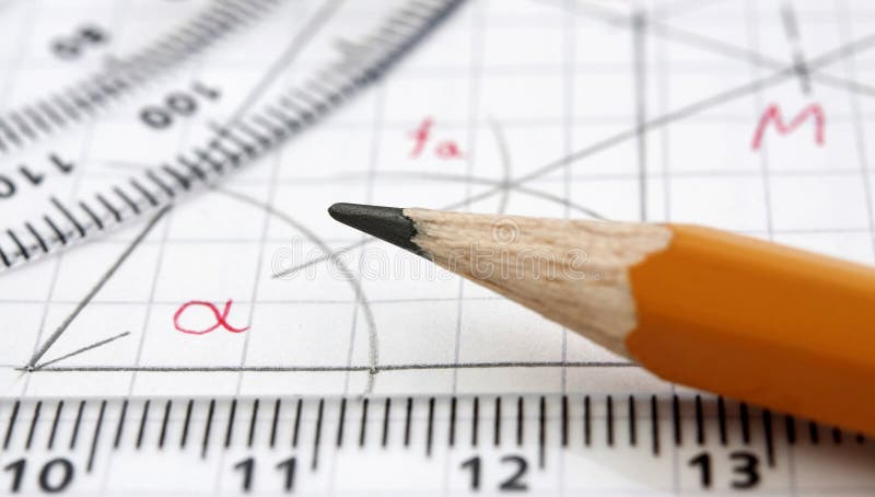 Mathematics stock image. Image of drawing, draw, engineer - 55305