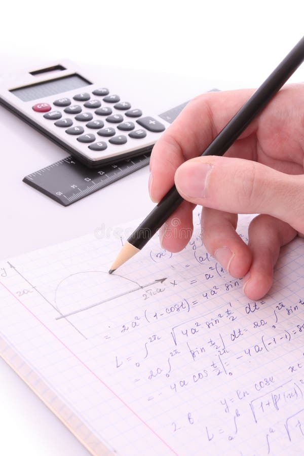 Math equations stock photo. Image of homework, engineer - 14222324