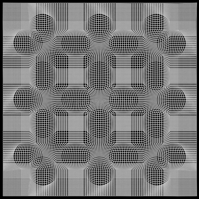 Geometry figure for design stock vector. Illustration of monochrome ...