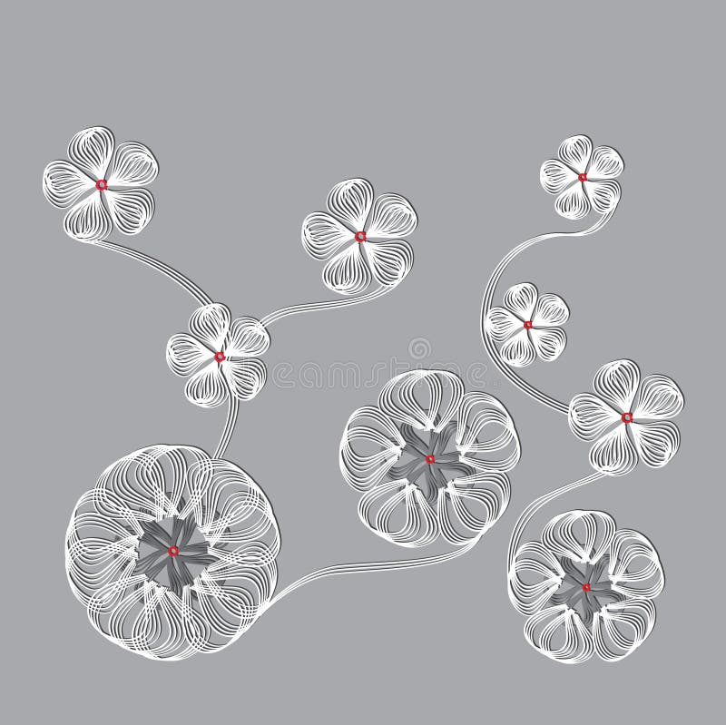 Geometry flower stock vector. Illustration of concept - 59169967