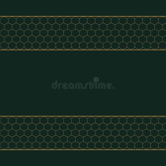 Geometry Hexagon Cells Seamless Pattern Vector. Stock Illustration ...