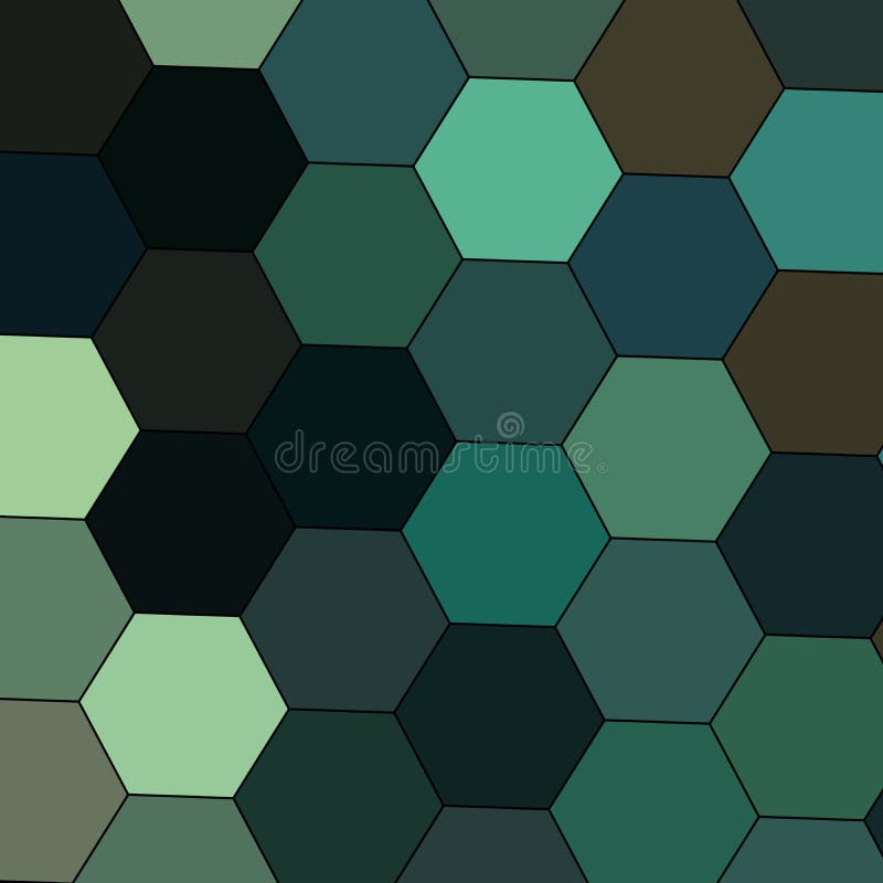 A Geometry Hexagon Wall Texture Background Multicolor Honeycomb Pattern ...