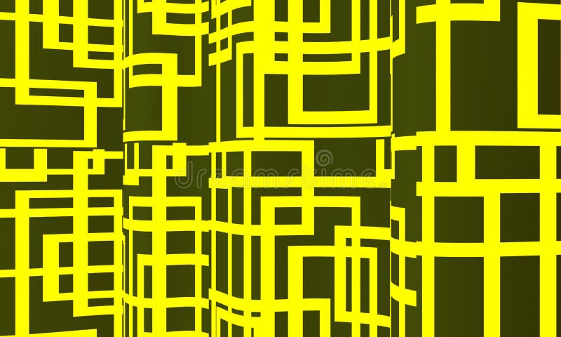 Geometry Linear Abstract Background. Texture on Waved Surface. 3D ...