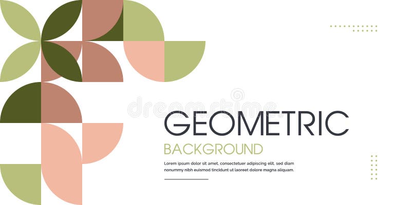 Geometry Minimalist Artwork Poster with Simple Shape and Figure. Stock ...