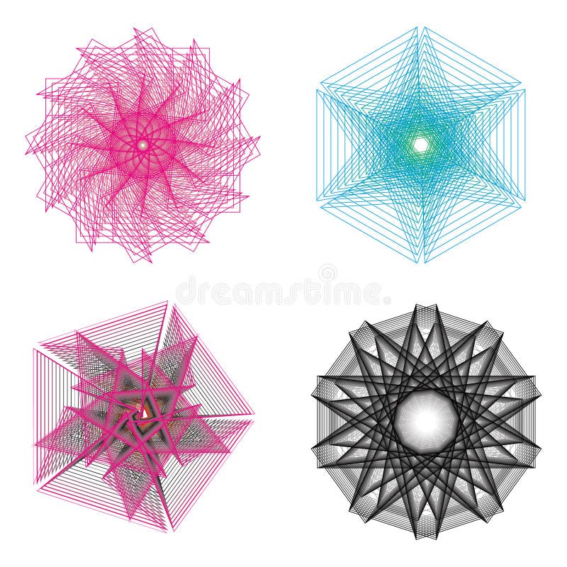 Geometry Minimalistic Artwork Poster with Simple Shape and Figure Stock ...