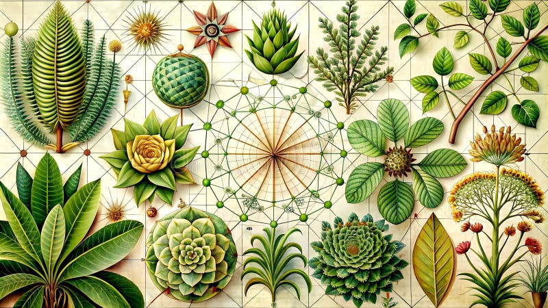The Geometry of Nature: a Botanical Illustration Exploring the ...