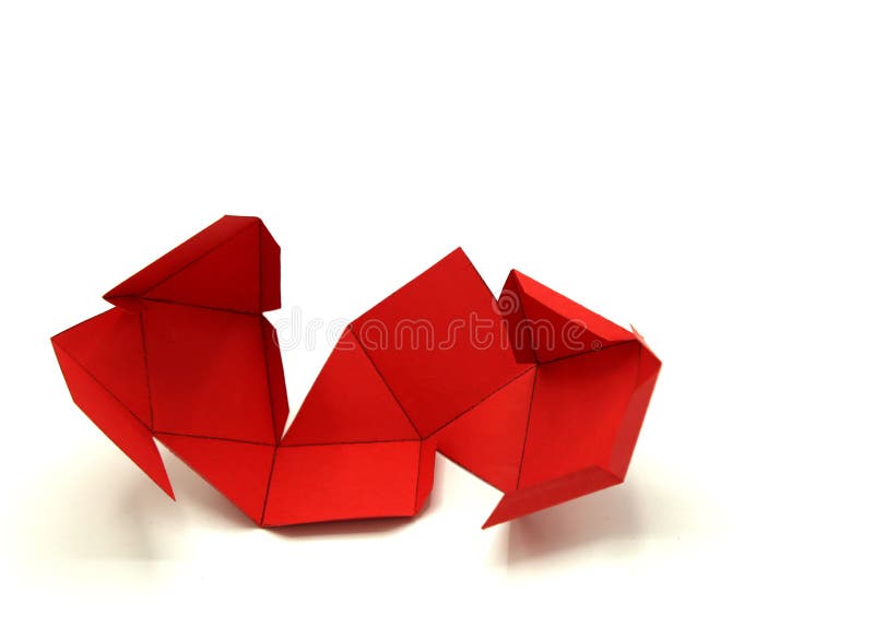 Geometry Net of Cuboctahedron. 2 Dimensional Shape Foldable To Form a ...