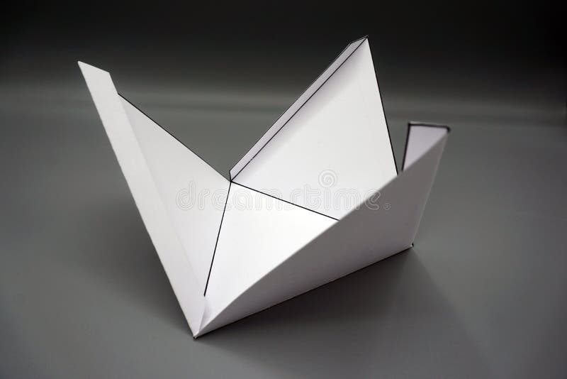 Geometry Net of Rectangular Pyramid. Stock Image - Image of plan ...