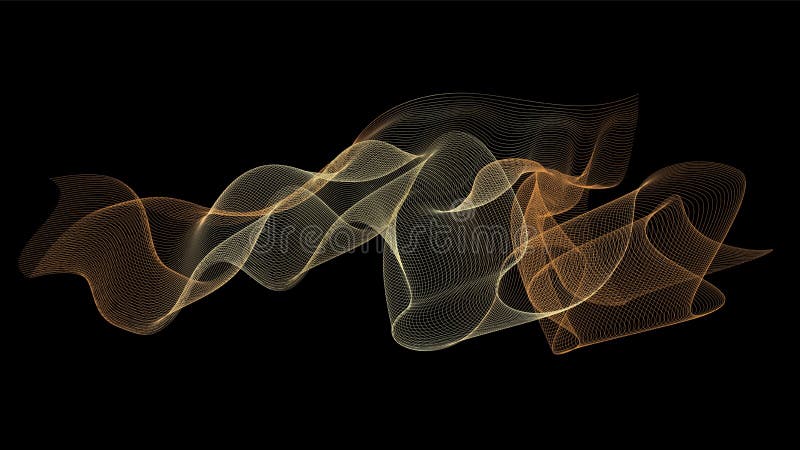 Geometry Pattern with Nice Curves Transitons, Backgroud. Vector ...