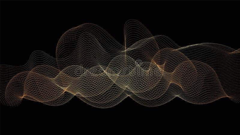 Geometry Pattern with Nice Curves Transitons, Backgroud. Vector ...