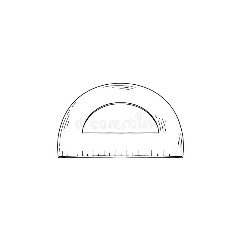 Geometry Protractor Ruler or Measure Instrument Vector Illustration ... Geometry Protractor Ruler or Measure Instrument Vector Illustration ...