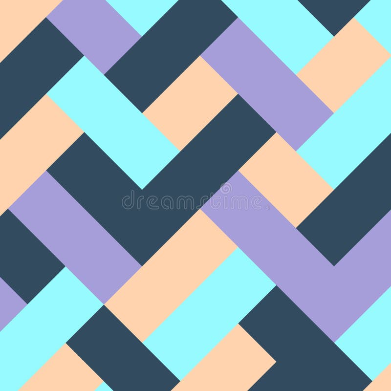 Geometry Rectangle Vector Pattern. Ethnic Ornament Stock Vector ...