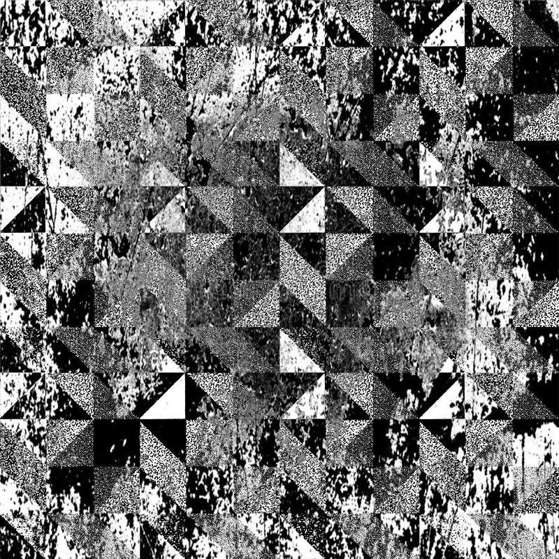 Geometry Repeat Pattern with Texture Background Stock Illustration ...