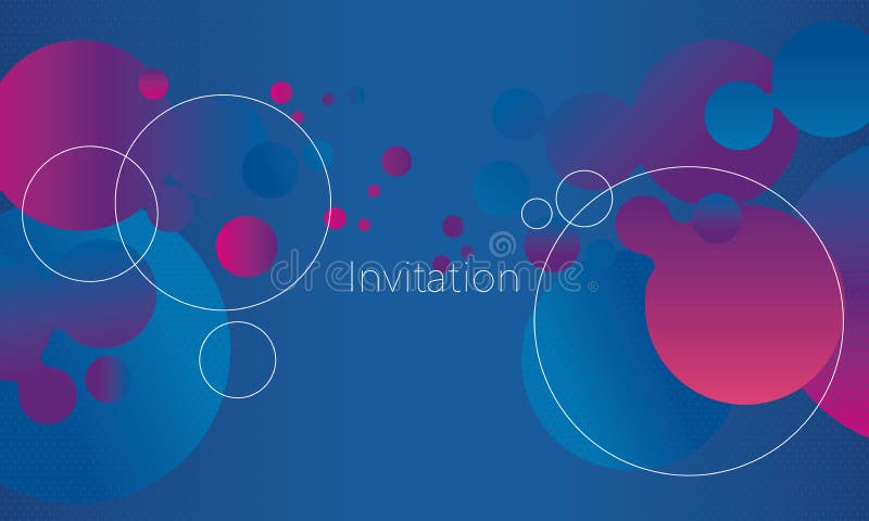 Geometry Round Shapes Element for Header, Poster Stock Vector ...