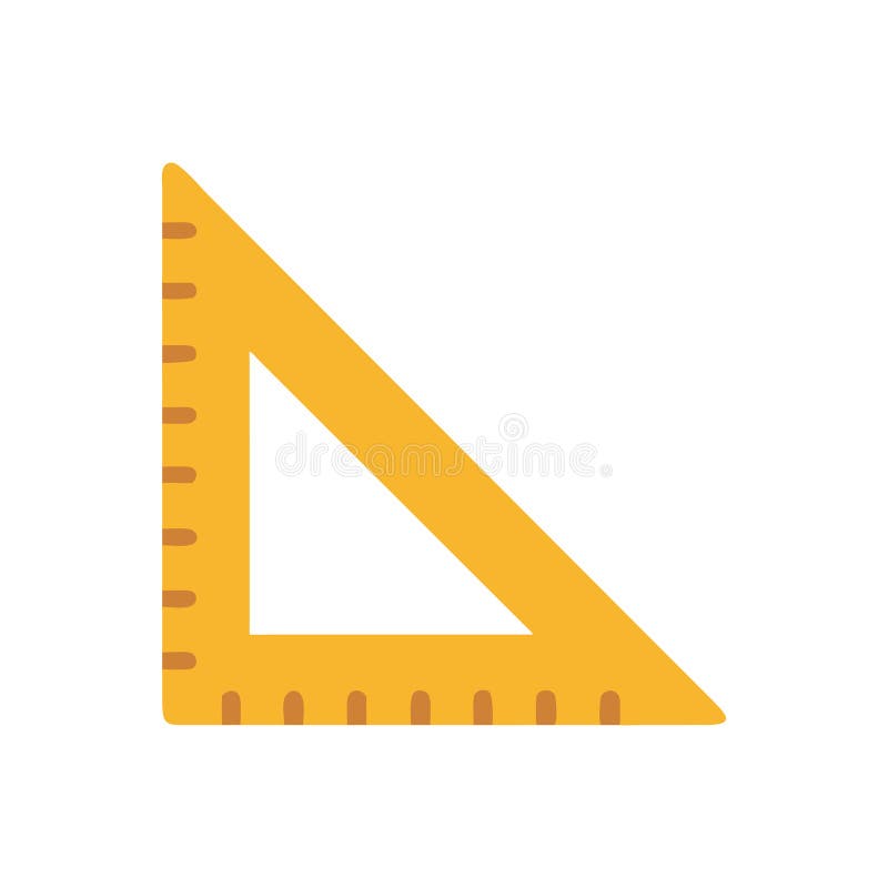 Geometry Ruler Icon stock vector. Illustration of geometry - 351932070