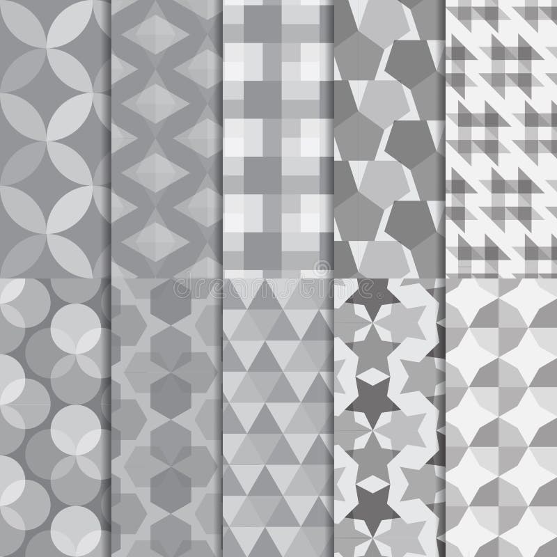 Geometry Seamless stock vector. Illustration of white - 53501357