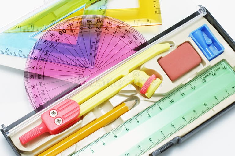 Geometry Set stock photo. Image of educational, life, isolated - 2767746