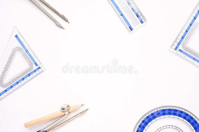 Geometry Set stock image. Image of measure, ruler, school - 5708075