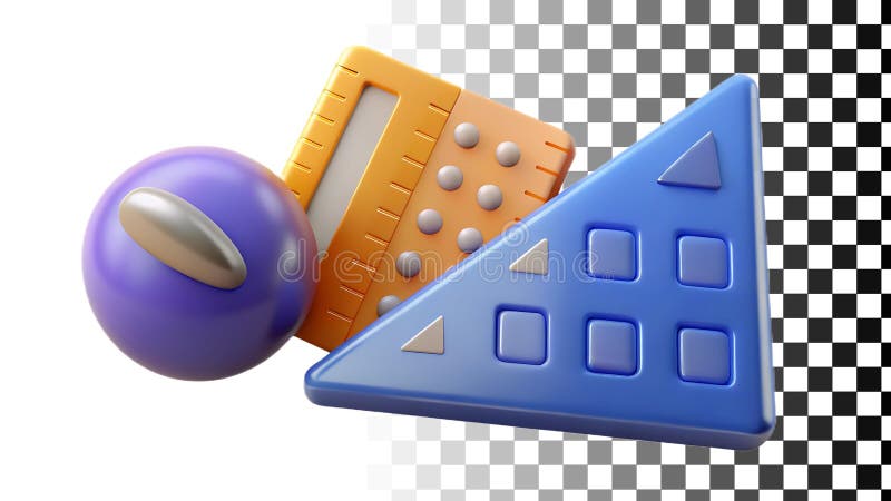 Geometry Set Square, Drafting Tool, Math Instrument, School Supply Icon ...