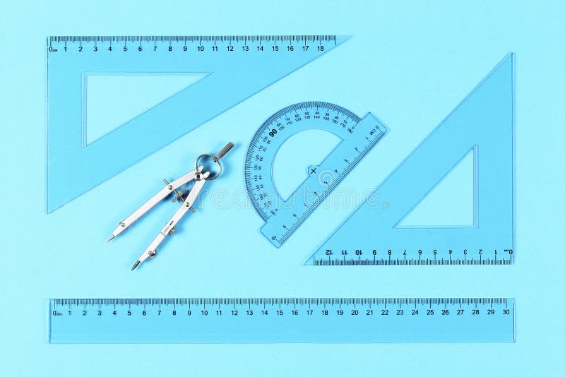 Geometry set stock photo. Image of rulers, instrument - 127018090