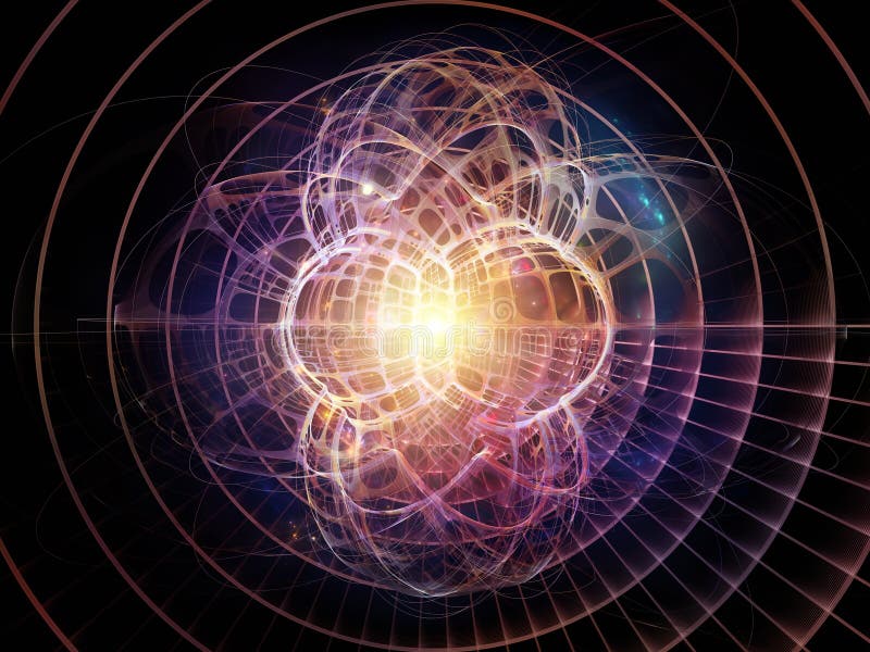 Geometry of Space stock illustration. Illustration of color - 142815728