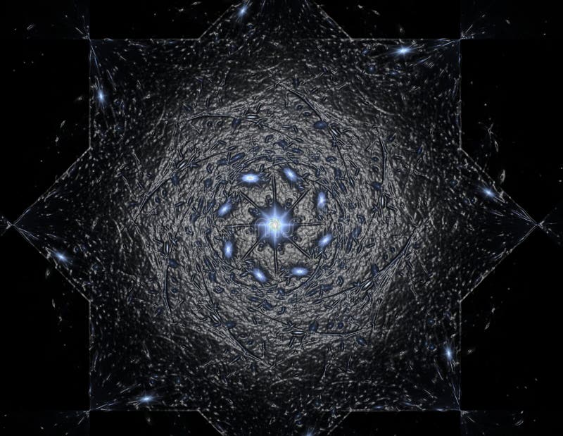 Geometry of Space Series. Visually Attractive Backdrop Made of C Stock ...